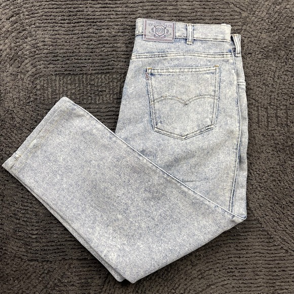 Levi's | Jeans | Vintage Levis Silver Medal Acid Wash Jeans Mens 34x26 ...